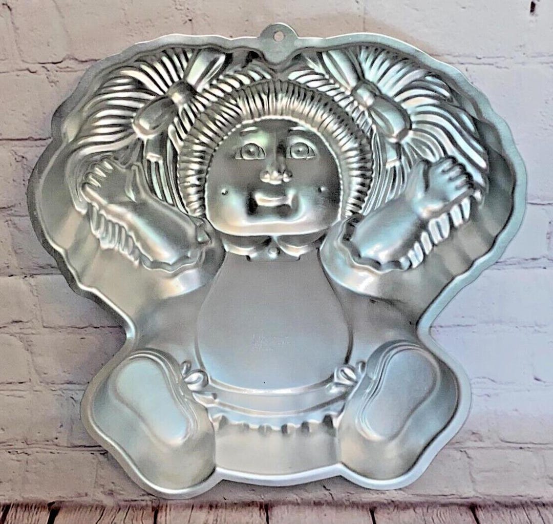Cabbage Patch Kids Aluminum Cake Pan by Wilton 1984 | See All Photos ...