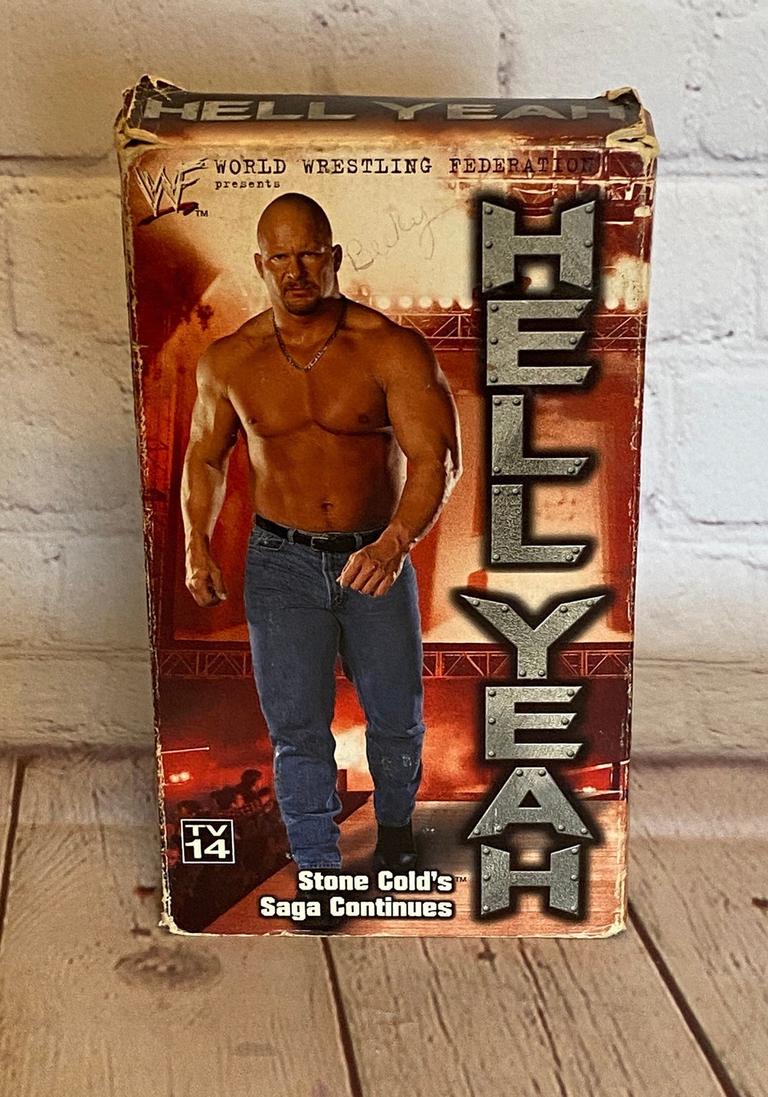 Hell Yeah stone Cold's Saga Continues VHS by World Wrestling Federation Home Video 1999 Rated TV ...