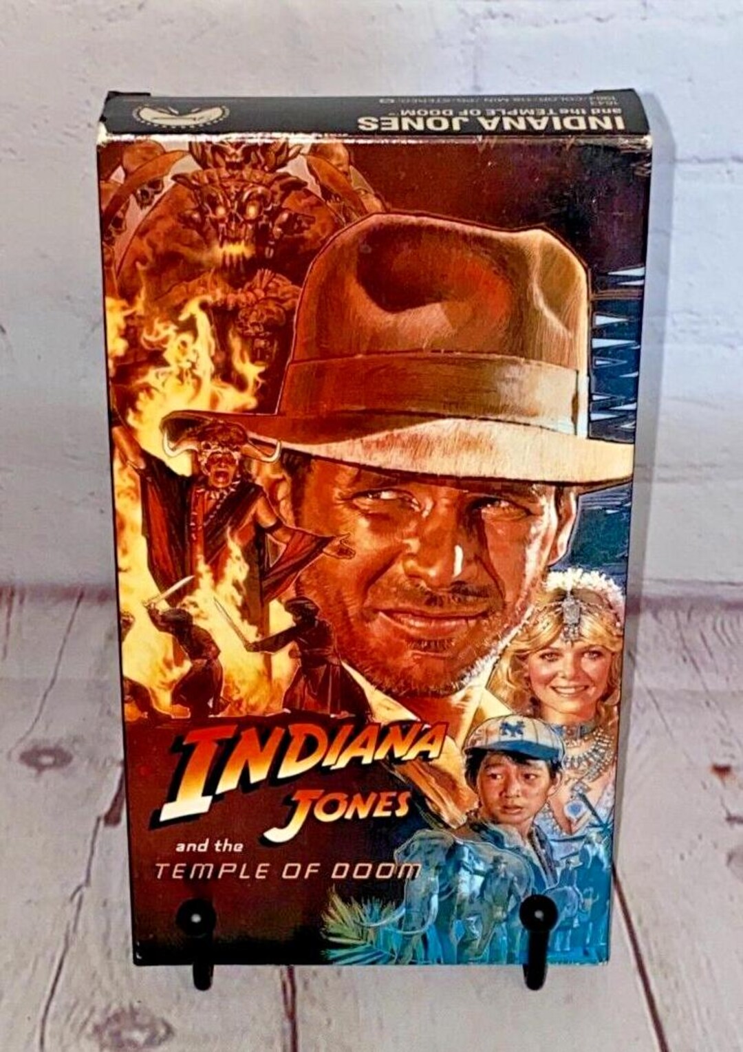 Indiana Jones and the Temple of Doom VHS by Paramount 1989 | Rated PG ...