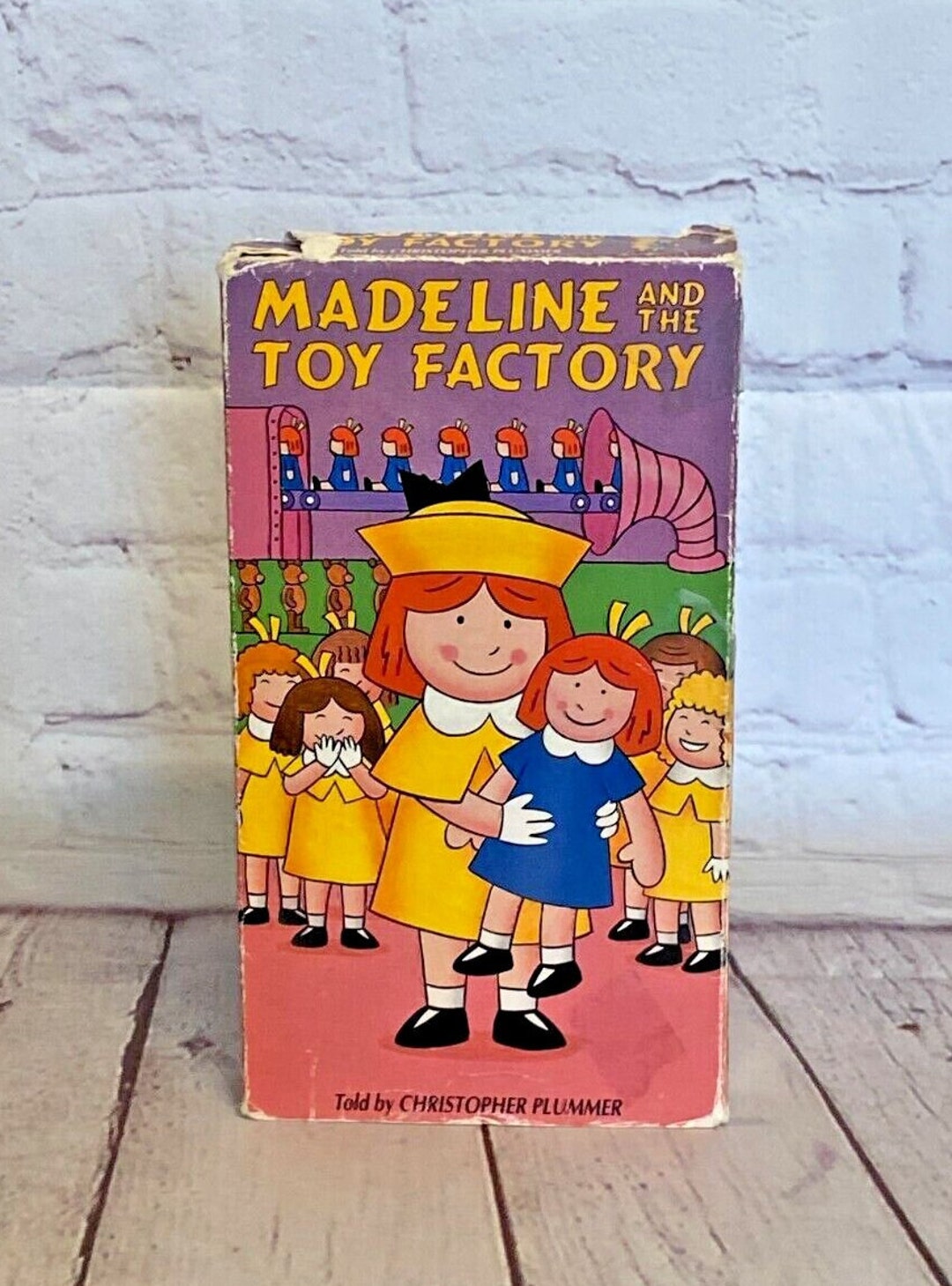 Madeline and the Toy Factory VHS by Golden Book Video 1993 Told by ...
