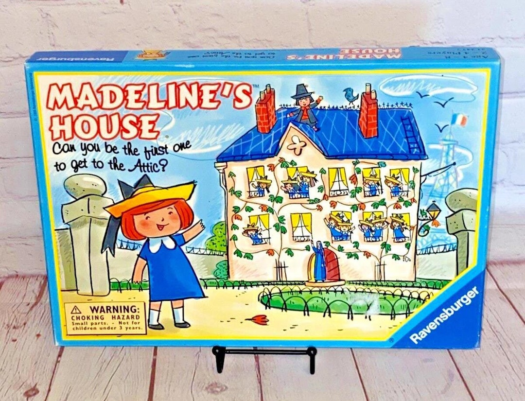 Madeline's House by Ravensburger 1995 Can You Be the First One to Get to the Attic Ages 4-8 for ...