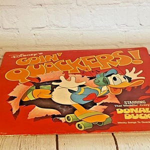 Disney's "goin' Quackers!" Vinyl Record Starring Donald Duck by ...