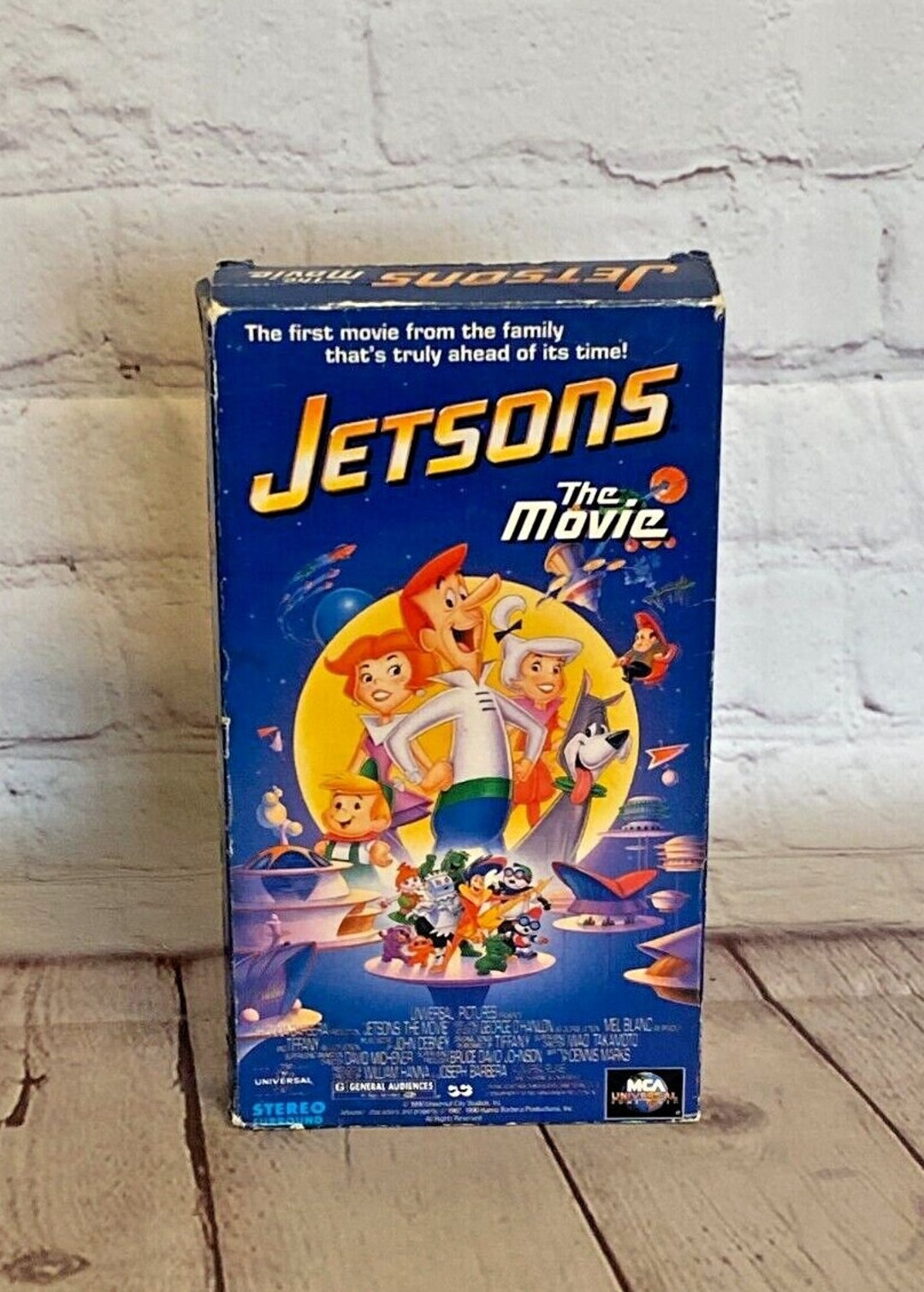 Jetsons "the Movie" VHS by MCA Universal Home Video 1990 | Rated G and ...