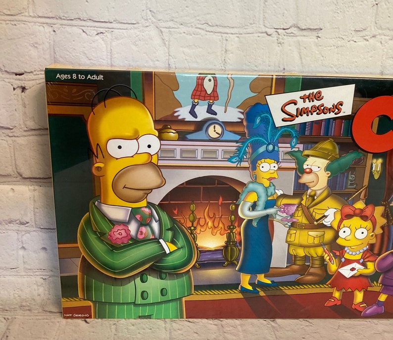 Brand New "the Simpsons Clue" by Parker Brothers 2000 | Classic ...