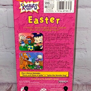 Rugrats Easter Vhs By Paramount 2002 Not Rated Running Time 48