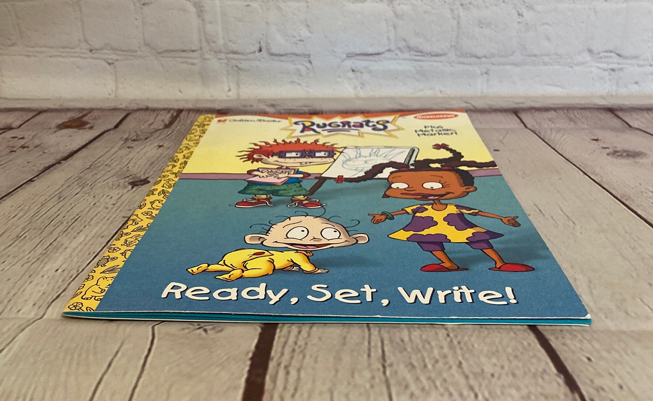 Unused Nickelodeon Rugrats Ready, Set, Write! by Golden Books 2001 ...