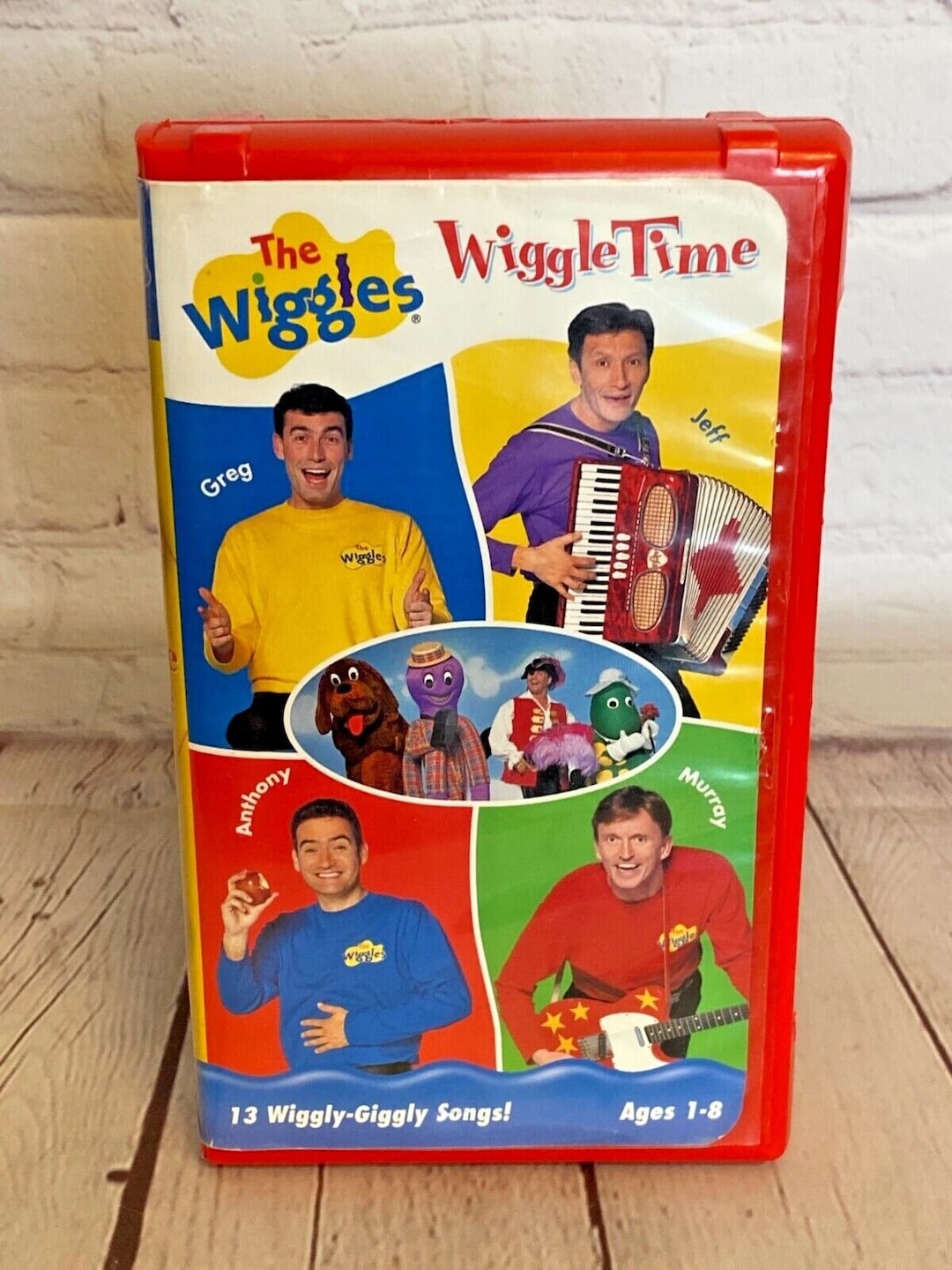 The Wiggles wiggle Time 2501 VHS by Lyrick Studios 2000 for Ages 1-8 ...