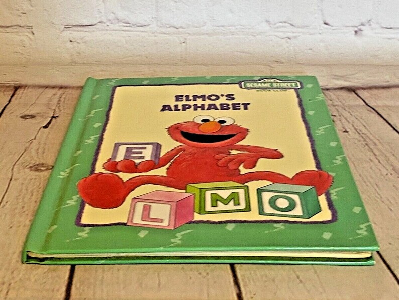 Elmo's Alphabet Sesame Street Book Club by Michaela Muntean 1993 ...