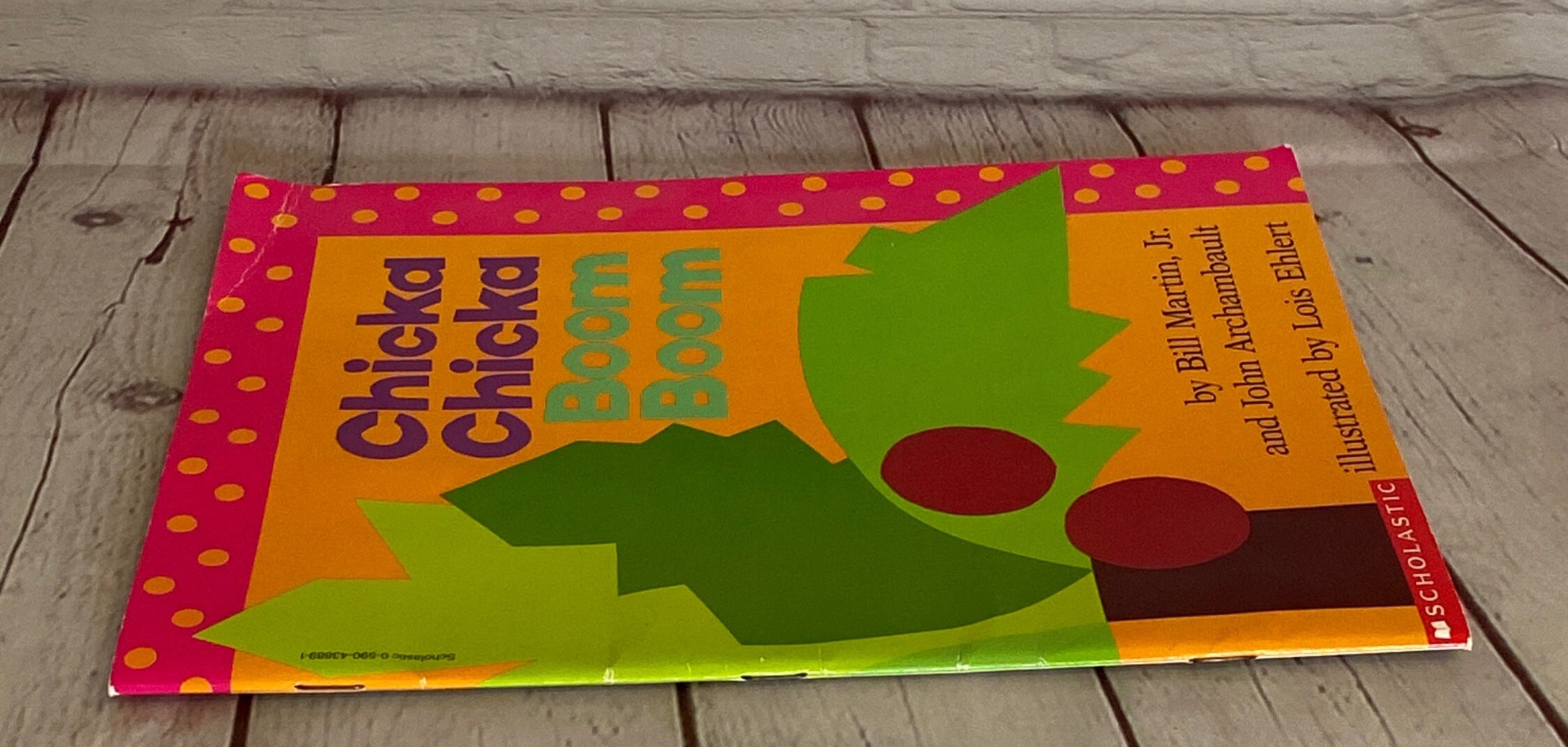 Chicka Chicka Boom Boom, Scholastic Children's Book, 1991 - Etsy