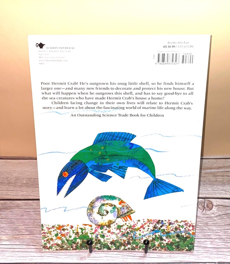 A House for Hermit Crab by Eric Carle Aladdin Paperbacks - Etsy