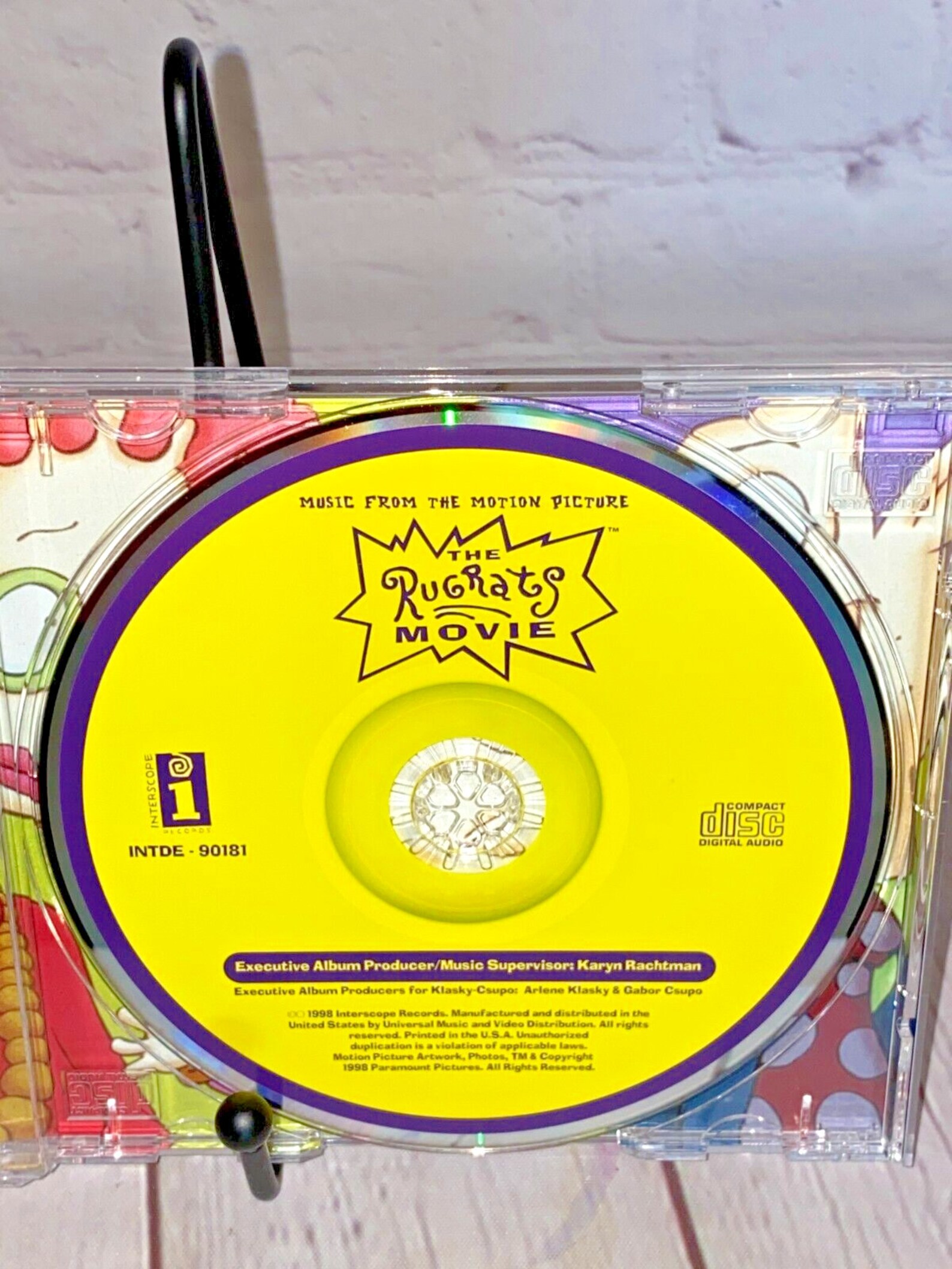 The Rugrats Movie music From the Motion Picture CD by Interscope 1998 ...