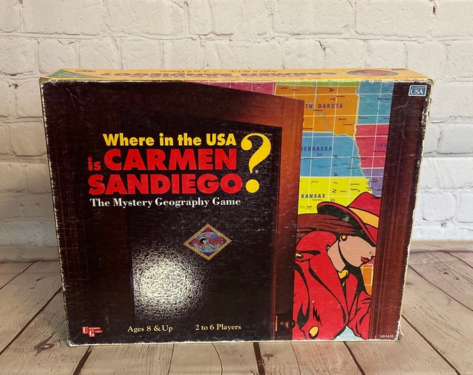Where in the USA is Carmen Sandiego the Mystery Geography Game by ...