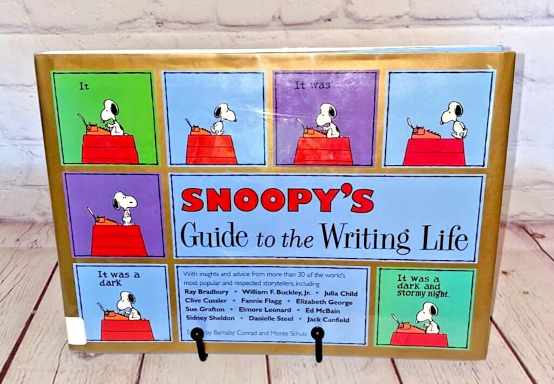 Snoopy's Guide to the Writing Life Hardcover Book by Writing Digest ...