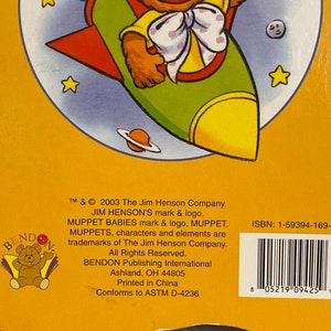 Jim Henson's Muppet Babies "i Want to Have..." Children's Board Book by ...