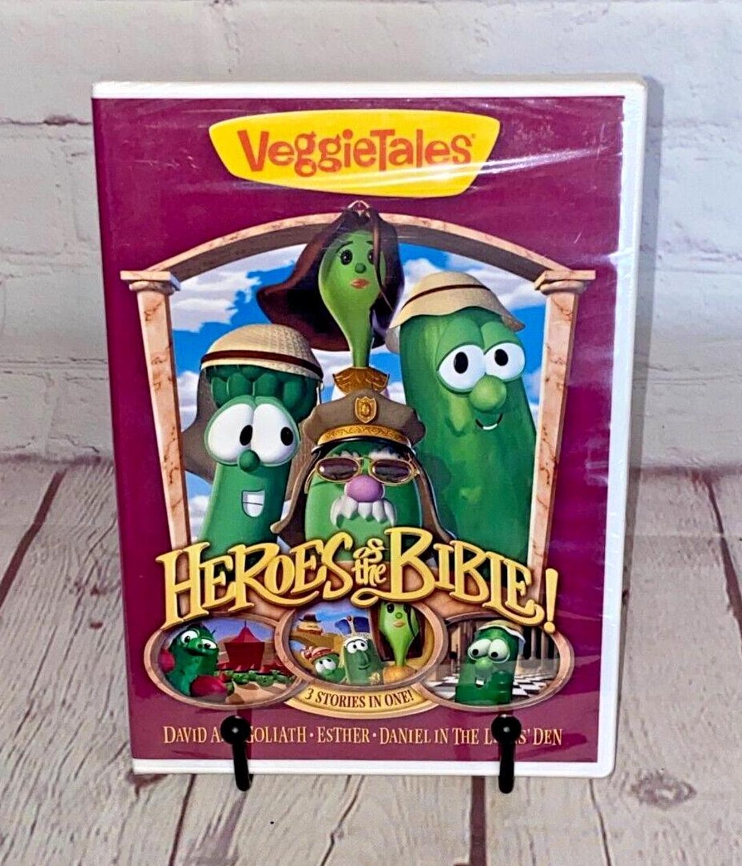 Brand New Veggietales "heroes of the Bible!" DVD by Big Idea 2002 | Not ...