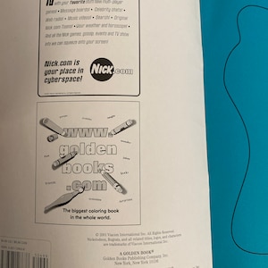 Unused Nickelodeon Rugrats Ready, Set, Write! by Golden Books 2001 ...