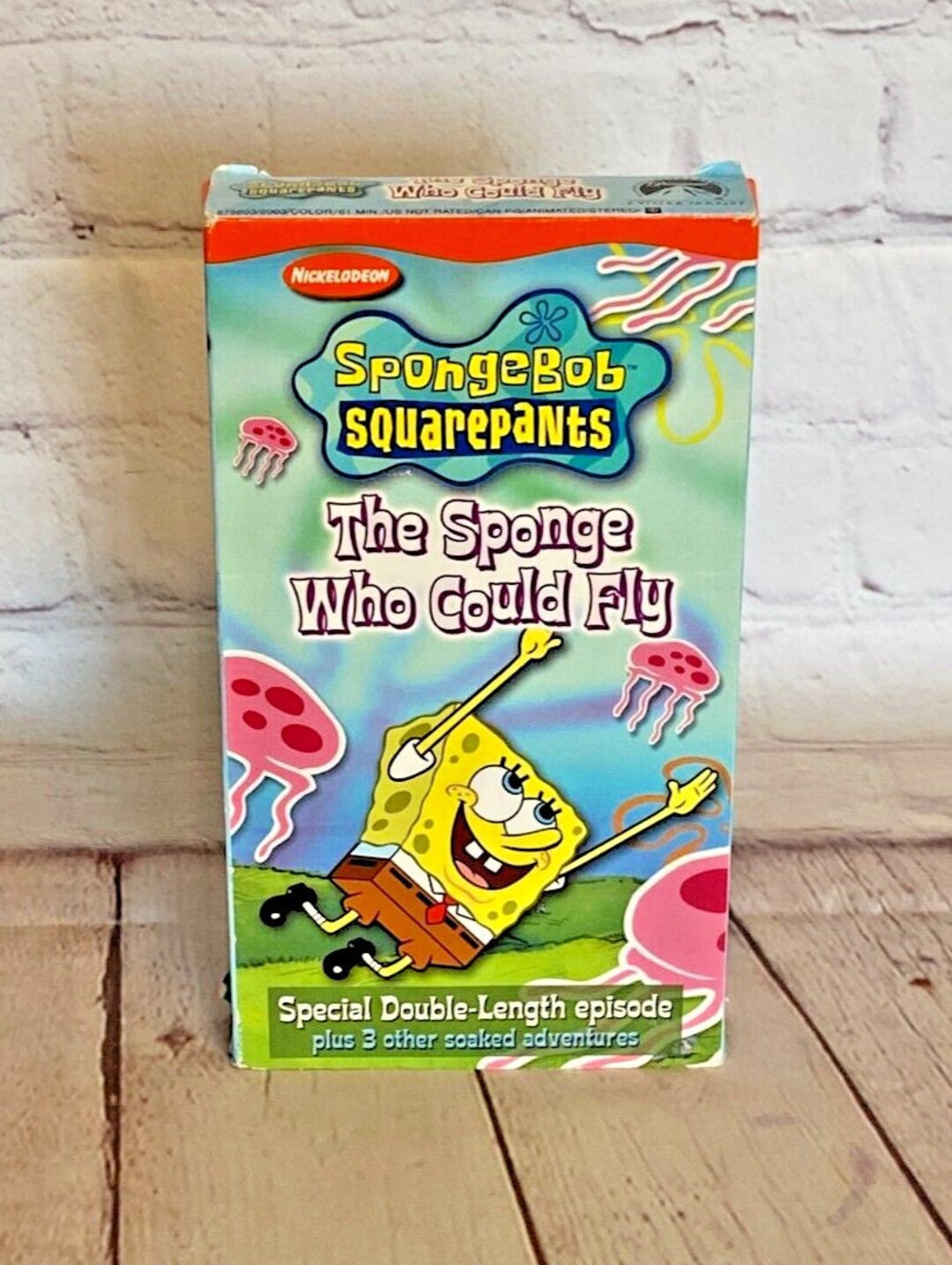 Spongebob Squarepants the Sponge Who Could Fly VHS by Paramount 2003 ...