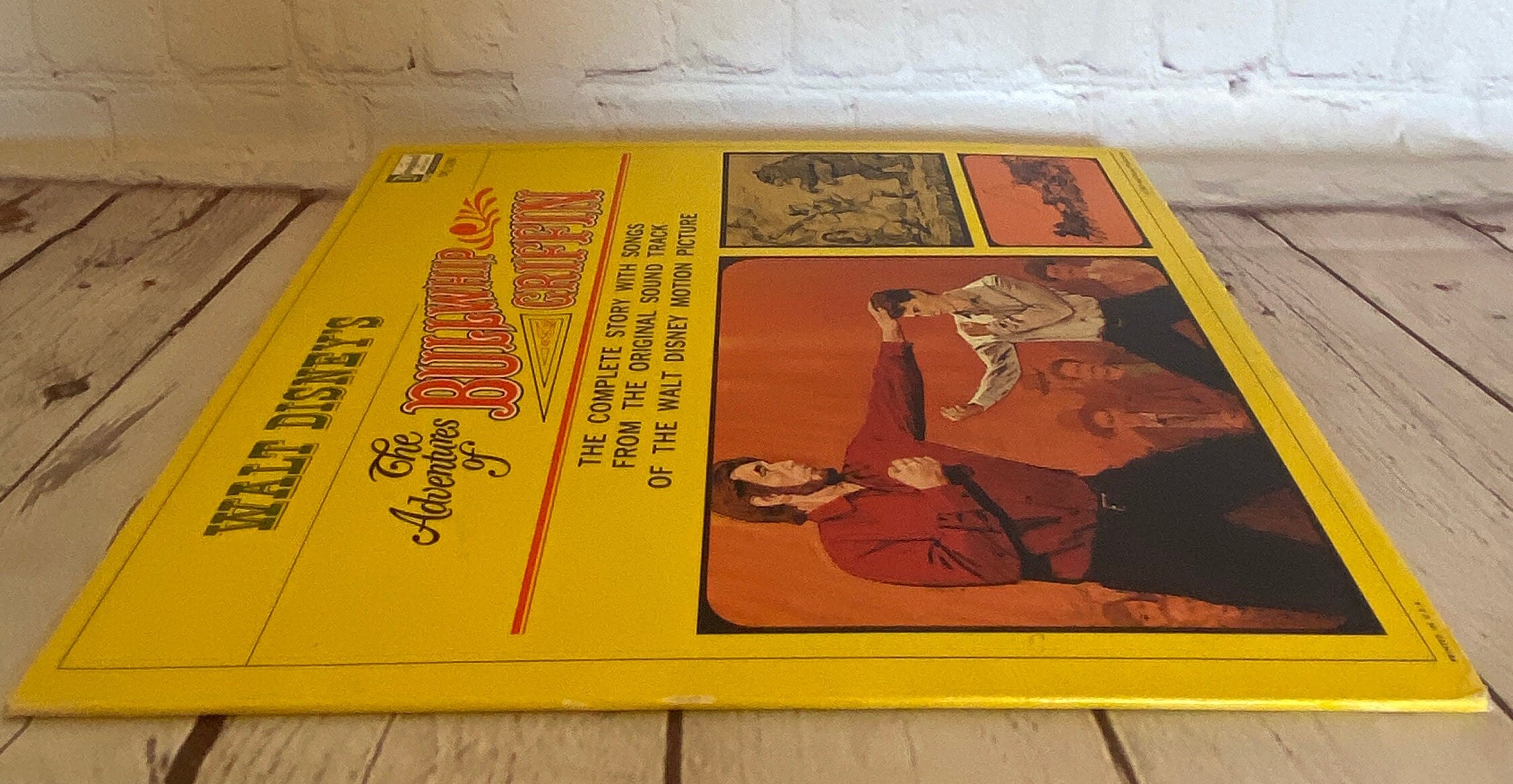 Walt Disney's Bullwhip Griffin Vinyl Record | 1967 Soundtrack - Etsy