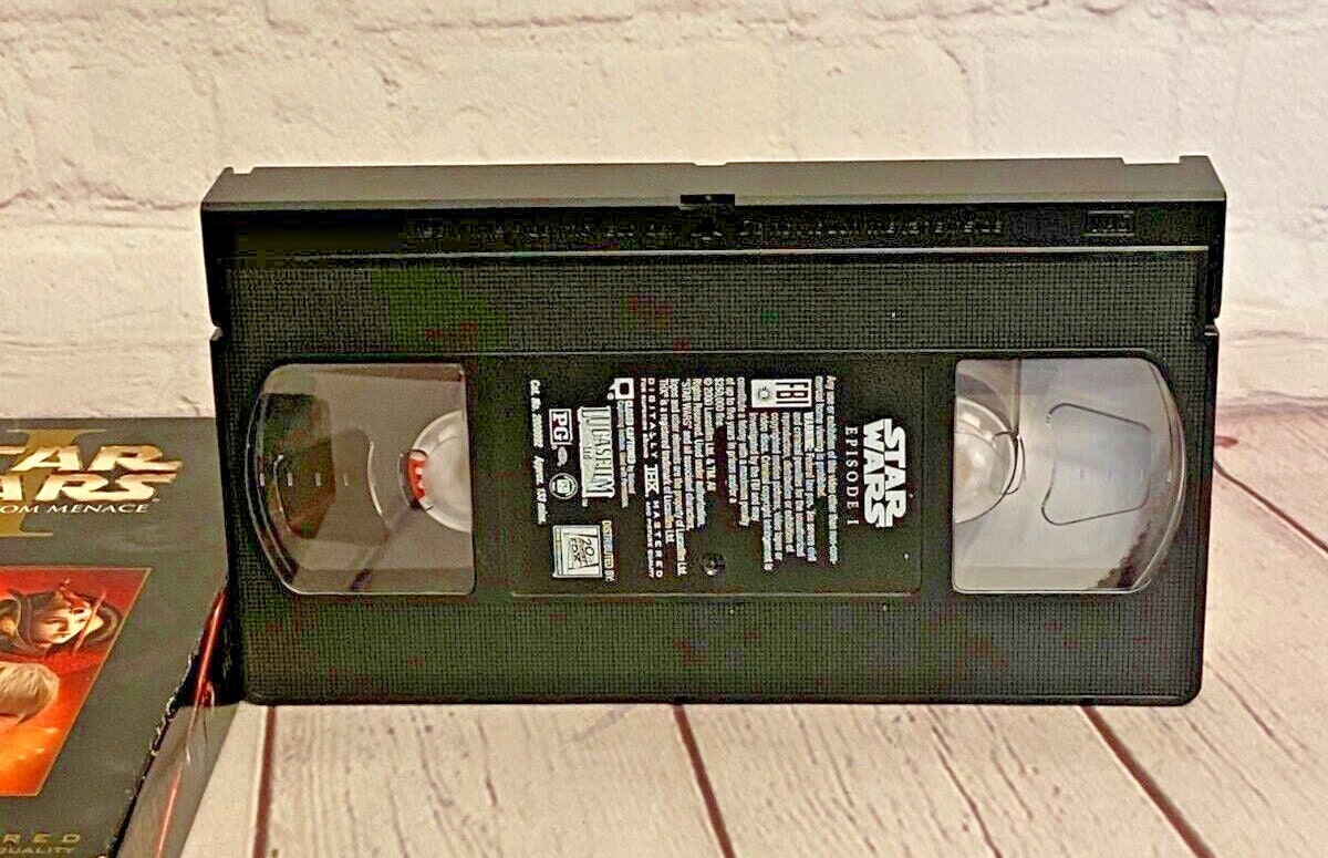 Star Wars Episode I the Phantom Menace VHS by 20th Century Fox Home ...