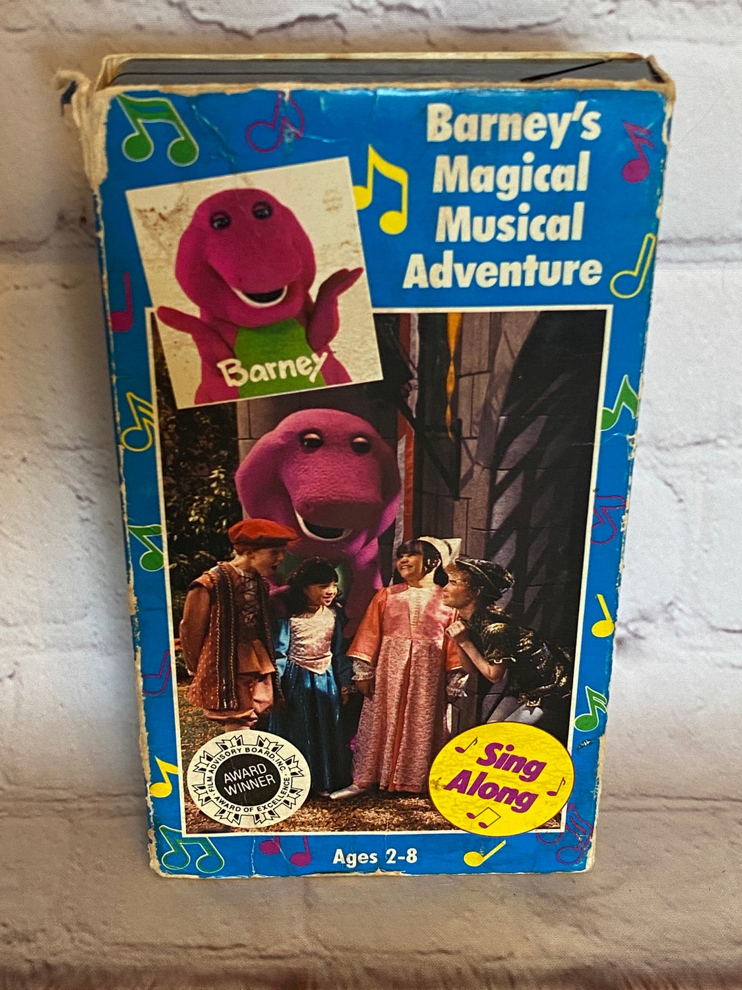 Barney's Magical Musical Adventure Sing Along VHS by Lyons Group 1992 ...