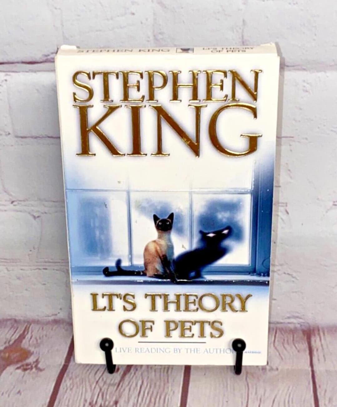 Stephen King "lt's Theory of Pets" Cassette Tape by Simon & Schuster 2001 | Running Time: 1 Hour ...