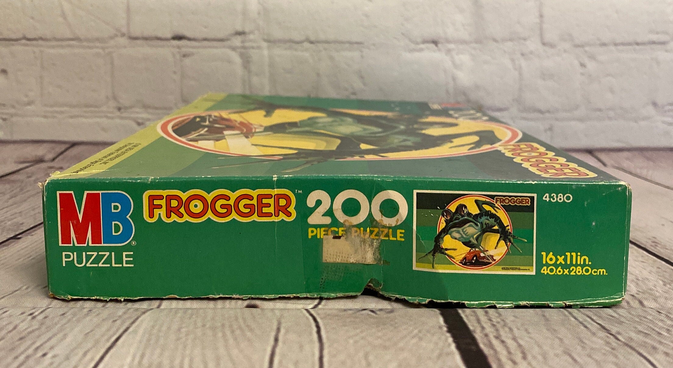 Vintage Frogger Jigsaw Puzzle by Milton Bradley 1981 200 Piece Puzzle ...