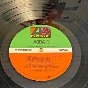ABBA the Album Vinyl Record by Atlantic Records 1977 | 12" 33RPM | Both ...