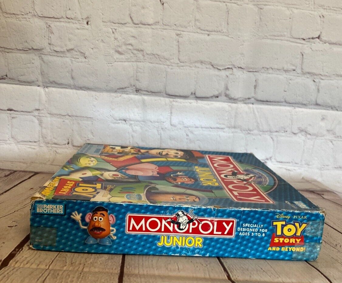 Monopoly Junior disney Pixar Toy Story and Beyond Edition by Parker ...