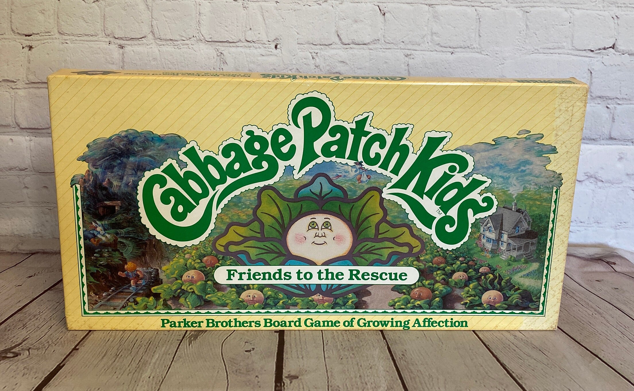 Cabbage Patch Kids friends to the Rescue Parker Brothers Board Game of ...