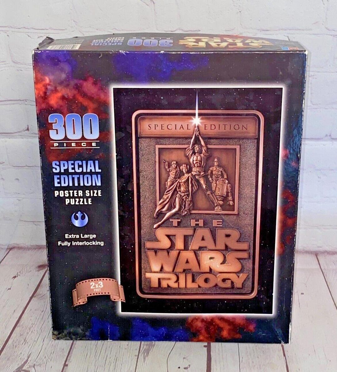 The Star Wars Trilogy Special Edition 300-piece Poster Size Puzzle by ...