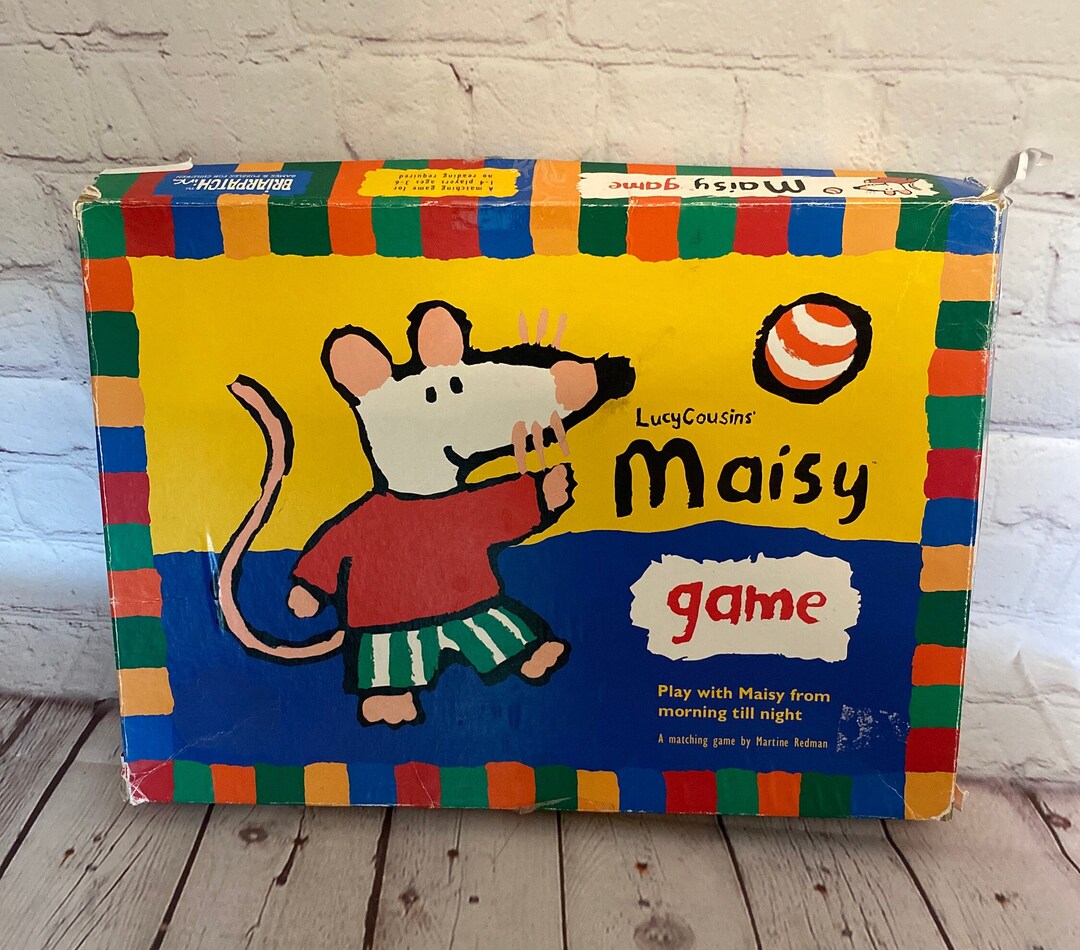 Lucy Cousins' maisy Game by Briarpatch 1994 - Etsy