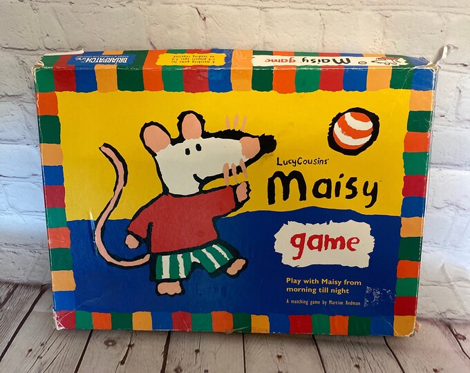 Lucy Cousins' "maisy Game" by Briarpatch 1994 | A Matching Game for 1-4 ...