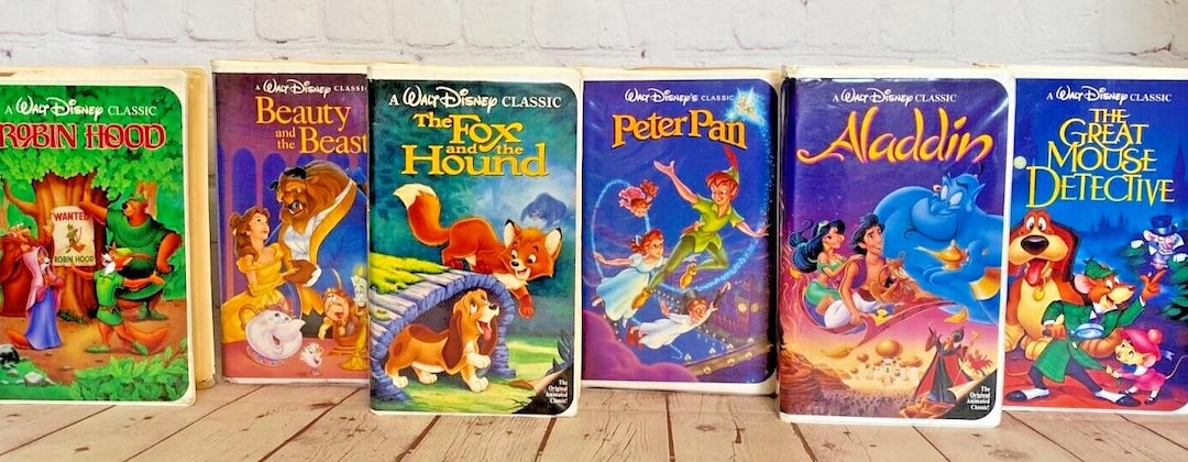 A Walt Disney Classic VHS Movie Bundle | Includes Six (6) VHS Tapes ...