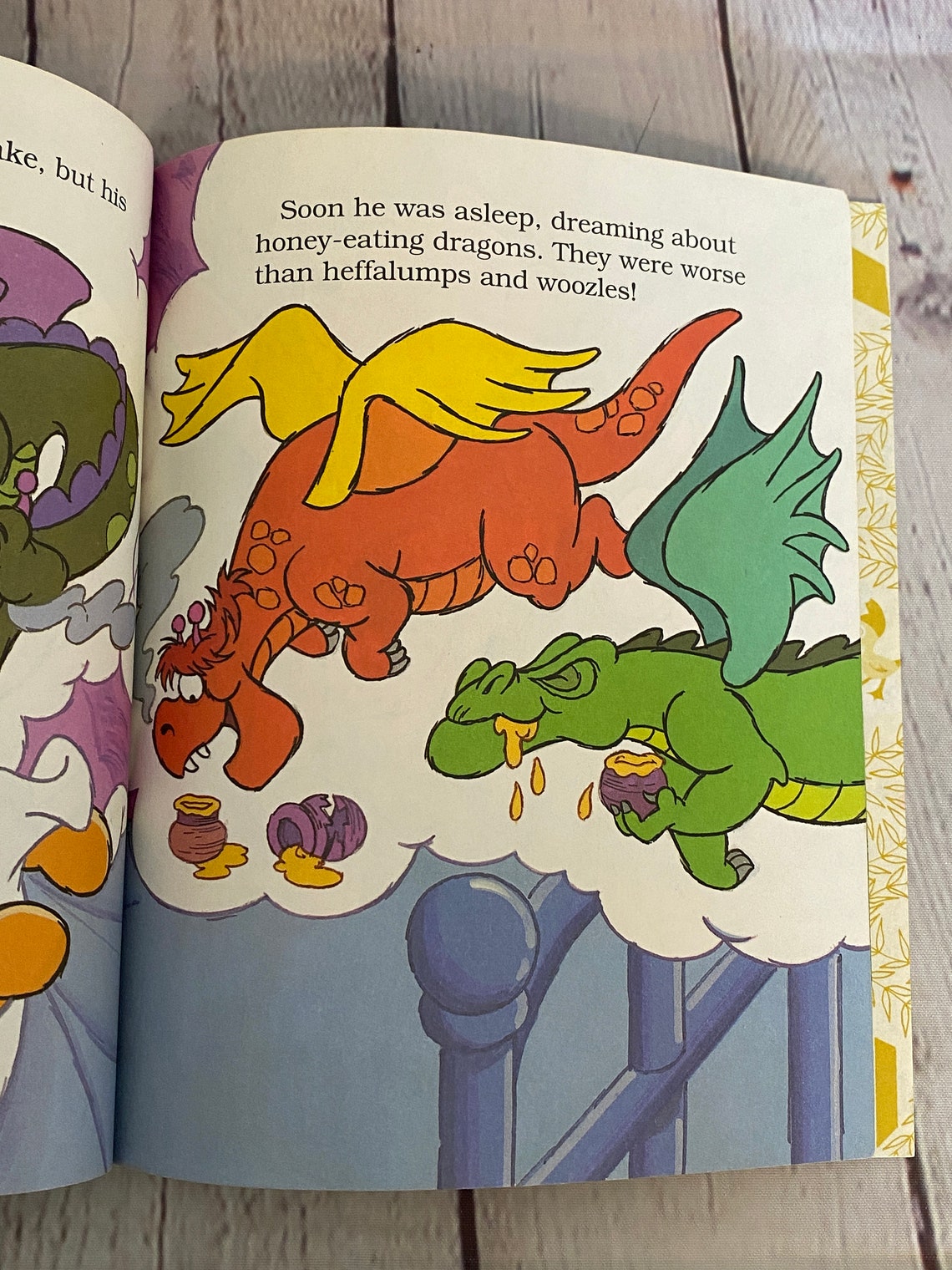 Pooh and the Dragon | 1997 Little Golden Book, Hardcover - Etsy