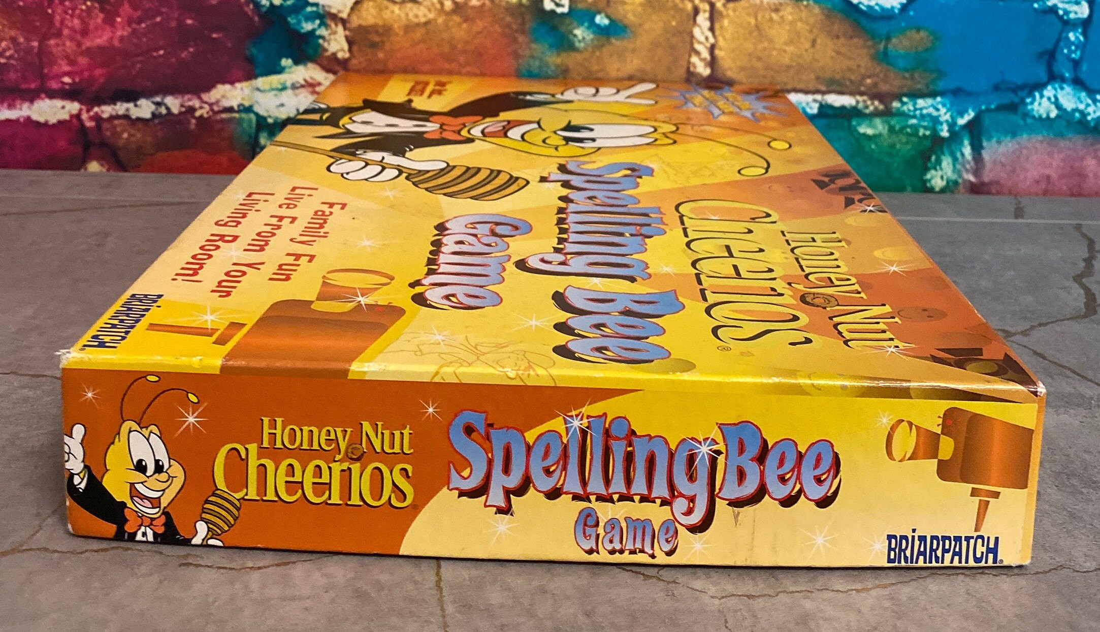 Honey Nut Cheerios Spelling Bee Board Game by Briarpatch 2001 - Etsy