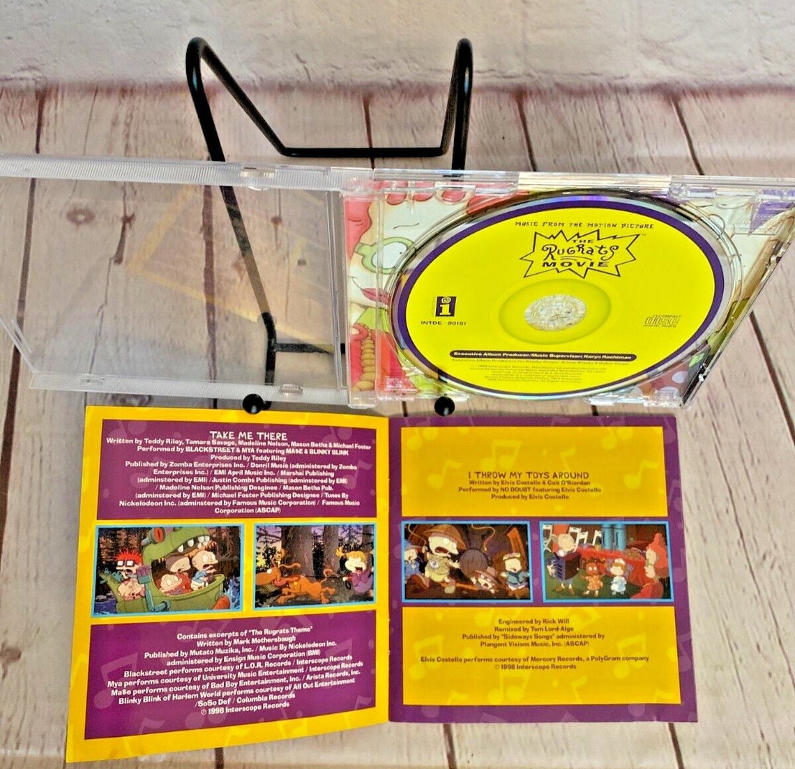 The Rugrats Movie music From the Motion Picture CD by Interscope 1998 ...