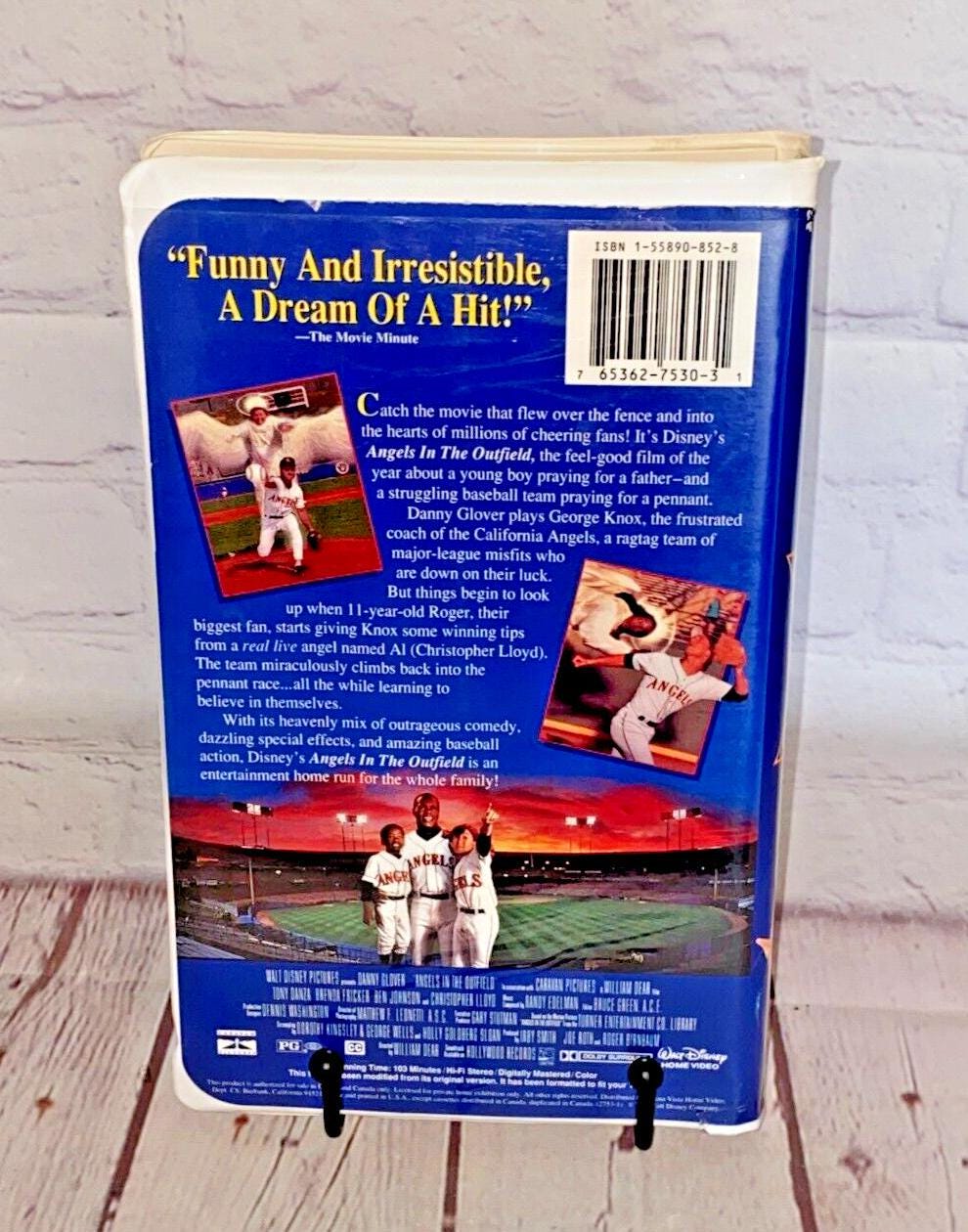 Angels in the Outfield VHS by Walt Disney Home Video Rated PG Running ...