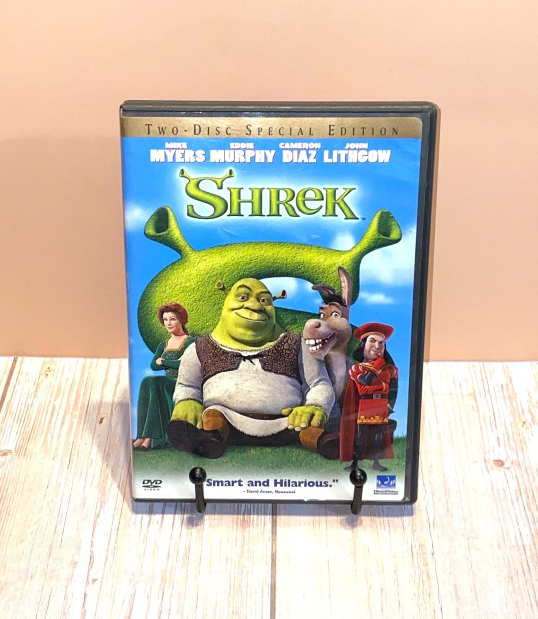 Shrek Special Edition Two Disc DVD Dreamworks Home Entertainment 2001 ...