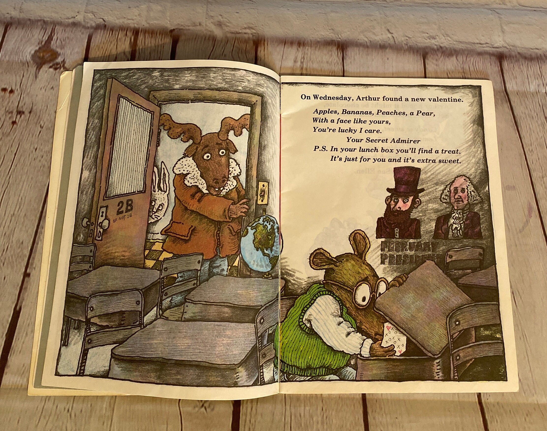 Arthur's Valentine by Marc Brown an Arthur Adventure by - Etsy