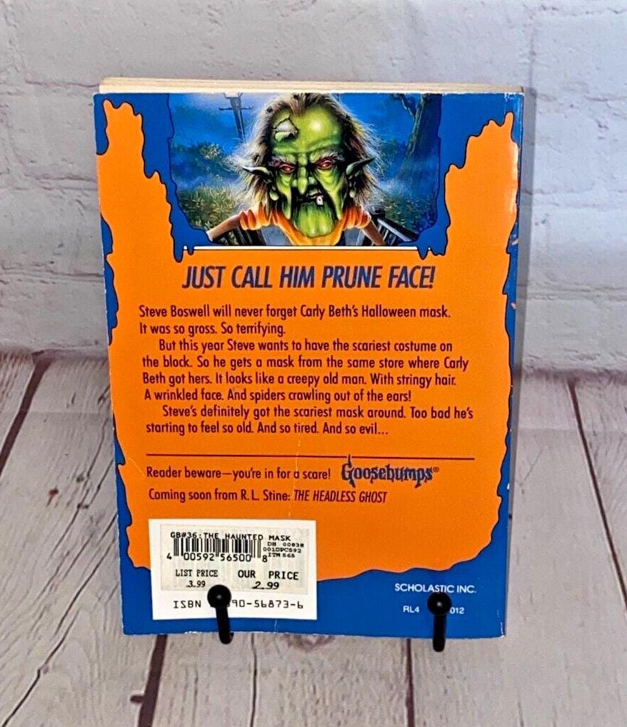 Goosebumps the Haunted Mask Ii by R.L. Stine Scholastic Paperback Book ...