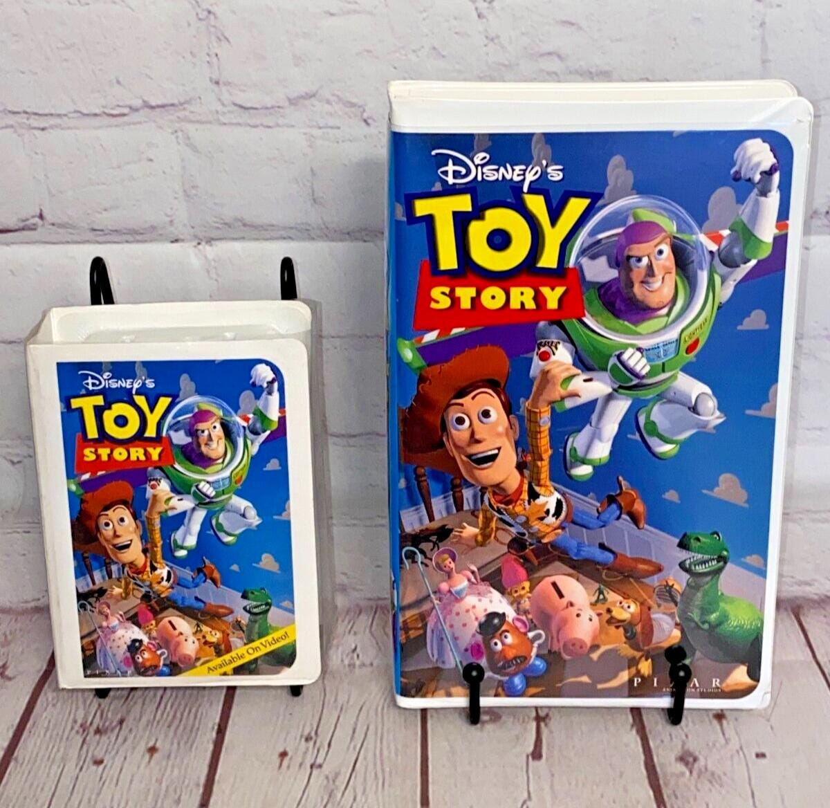 Toy Story Movie VHS and Mini VHS Figurine Bundle See All Photos & Read ...