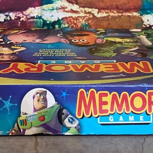 Disney Pixar Toy Story and Beyond Memory Game by Milton Bradley 2001 ...