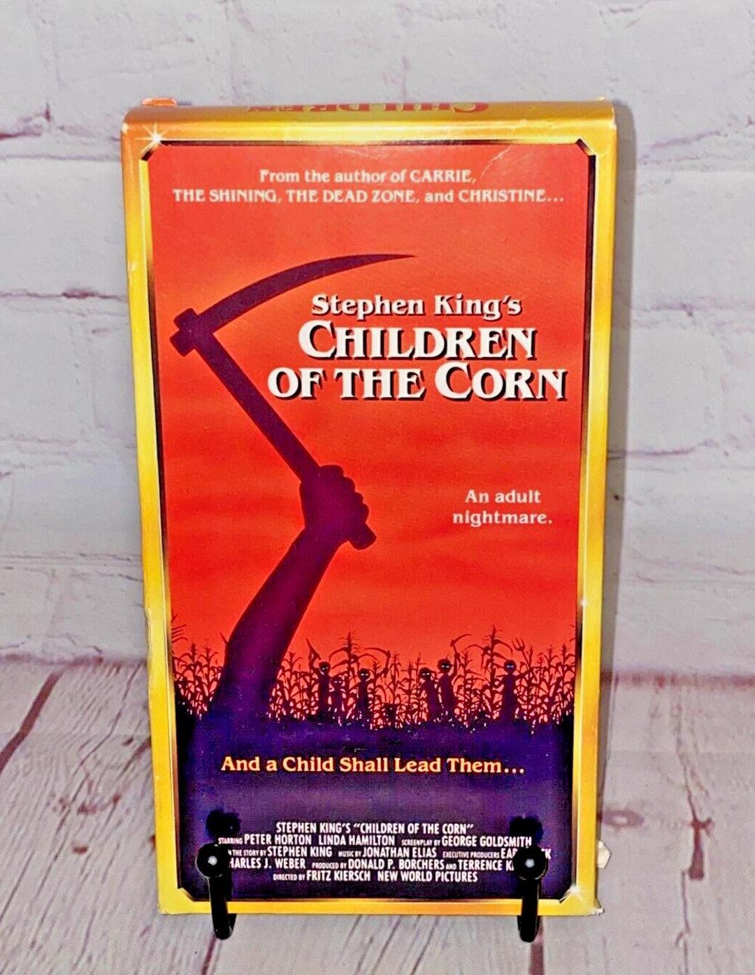 Stephen King's "children of the Corn" VHS by Starmaker 1992 | Rated R ...