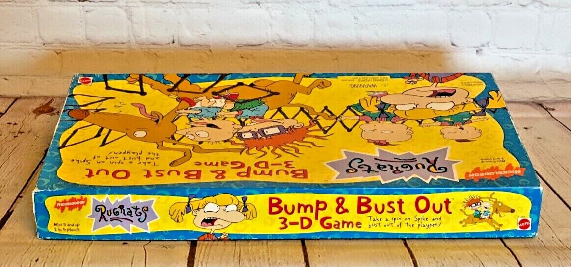 Nickelodeon's Rugrats bump & Bust Out 3-D Game by Mattel 1997 for Ages ...