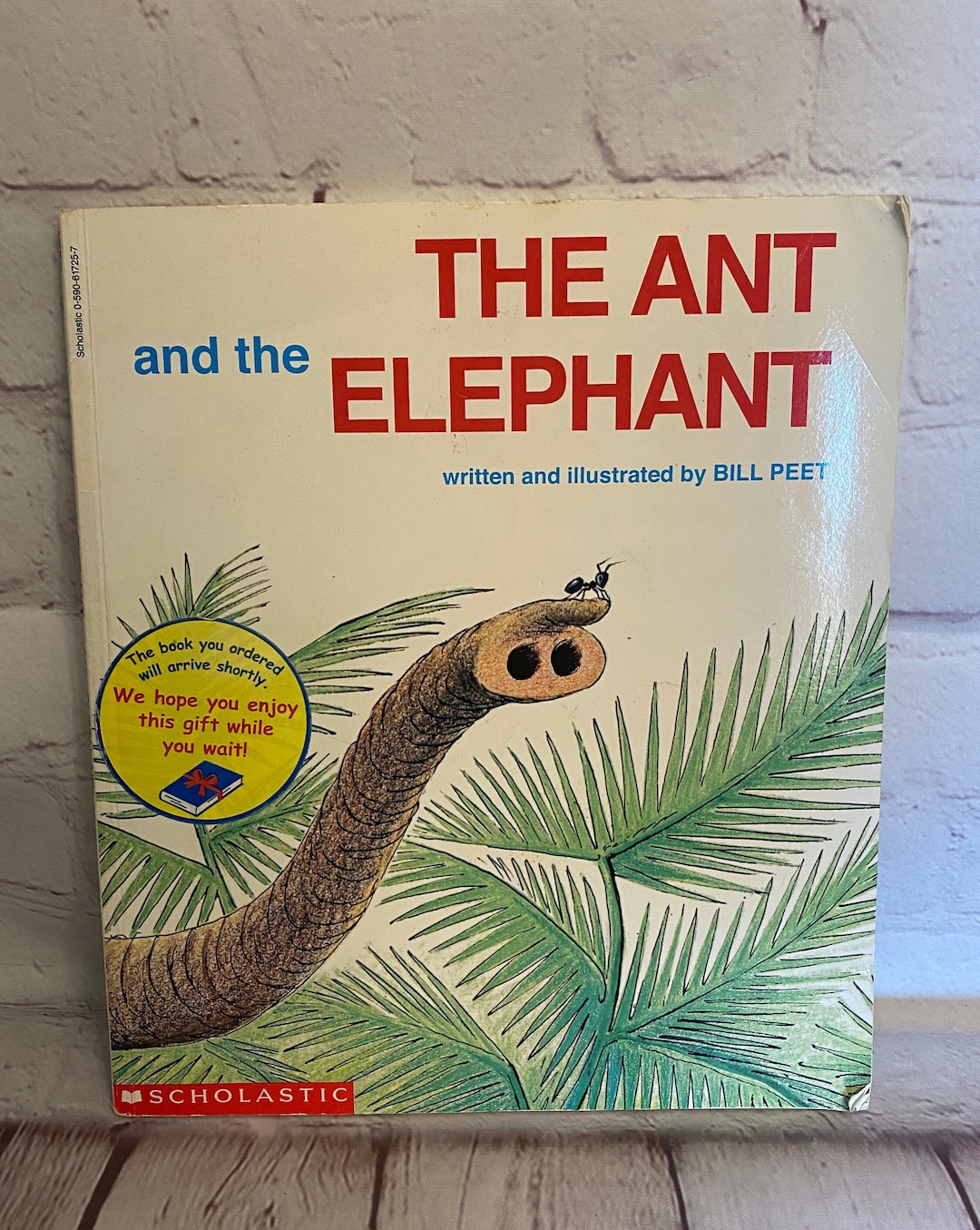 The Ant and the Elephant by Bill Peet | Scholastic Softcover Children's ...