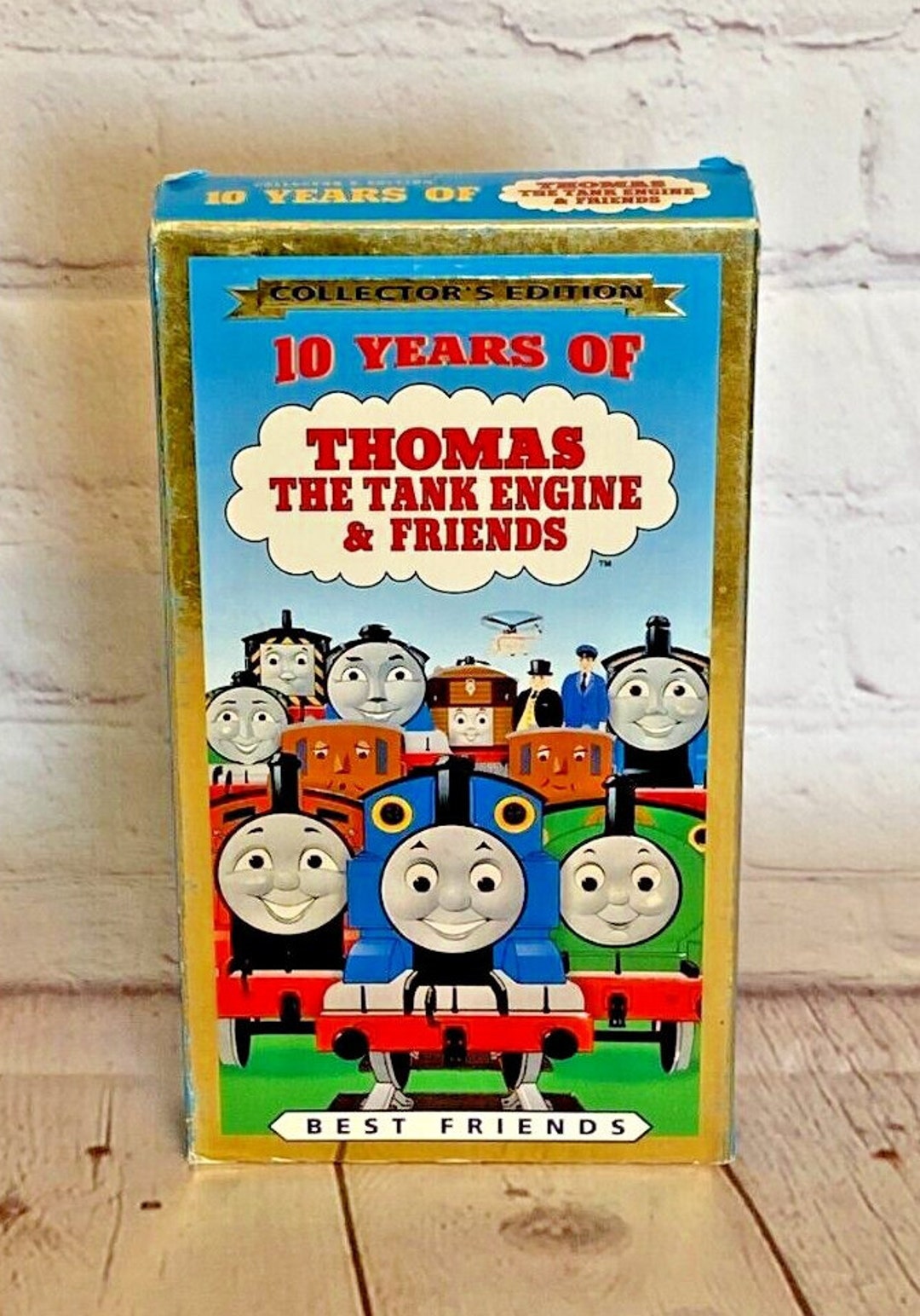 10 Years of Thomas the Tank Engine & Friends VHS by Britt Allcroft 1999 Collector's Edition Not ...