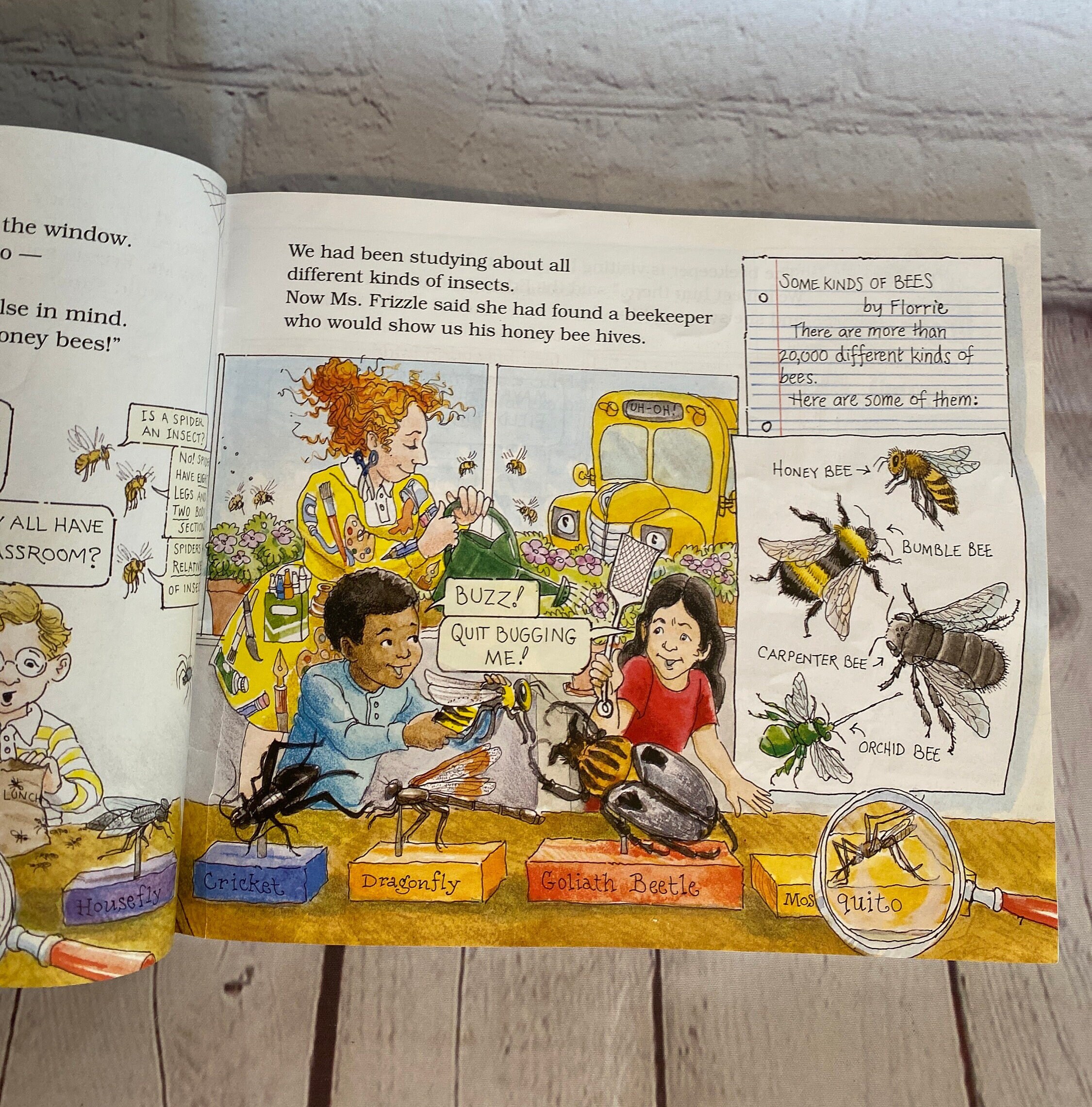 The Magic School Bus inside a Beehive by Joanna - Etsy