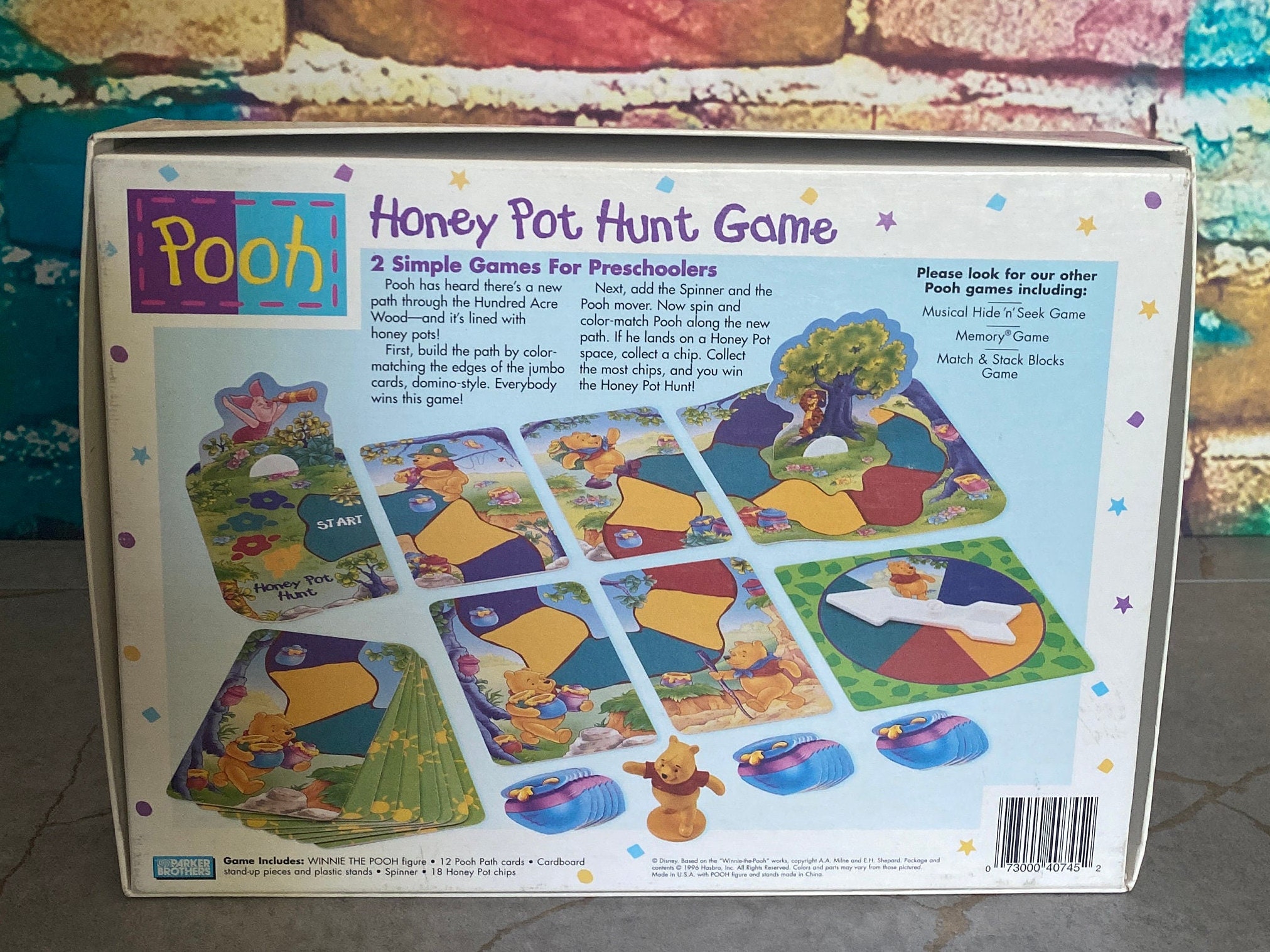 Winnie the Pooh honey Pot Hunt Game by Parker - Etsy