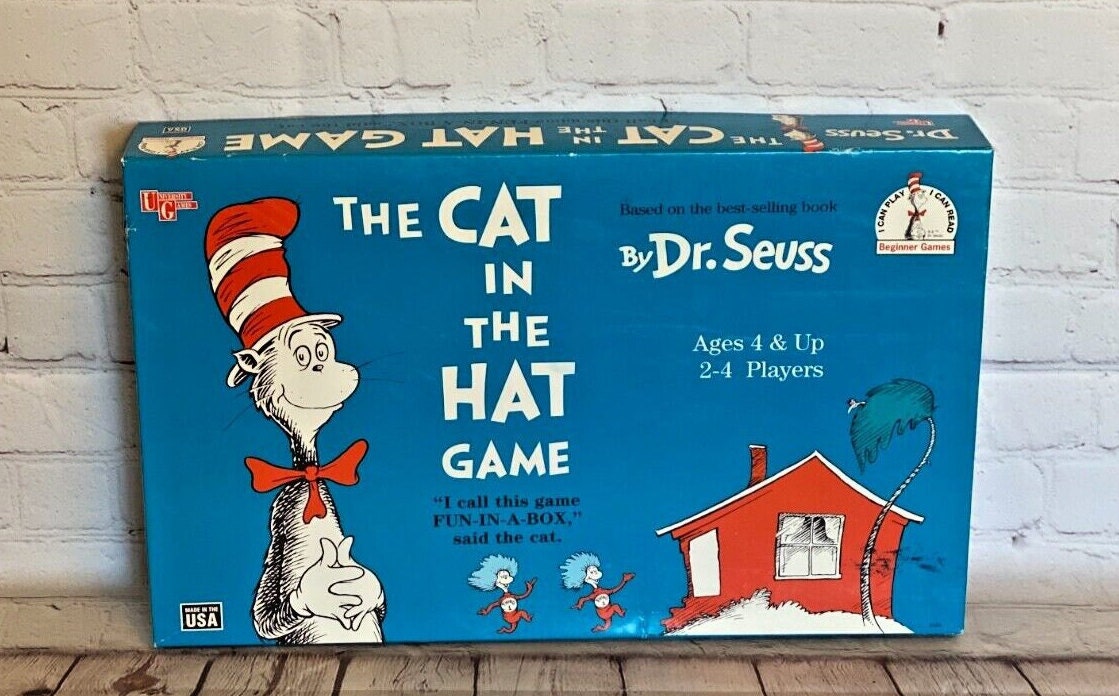 The Cat in the Hat Game by University Games 1996 Based on the Best ...