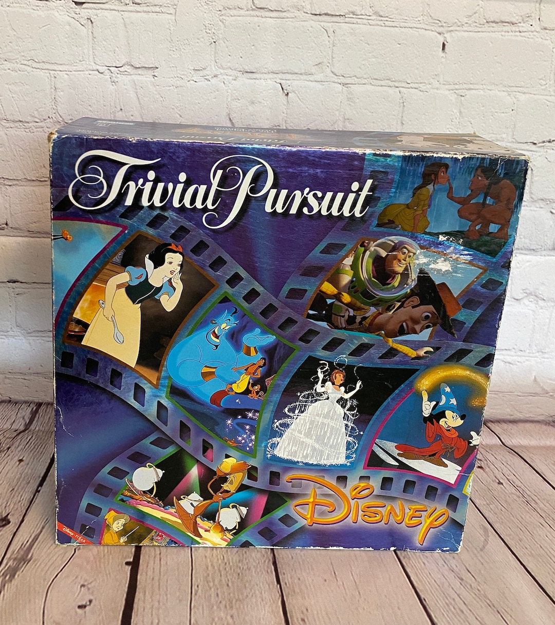Trivial Pursuit "disney the Animated Picture Edition" by Parker ...